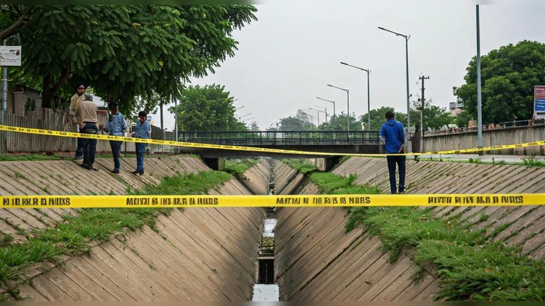 Noida Horror: Severed Head, Body Parts Found in Drain; Footage from 500 ...
