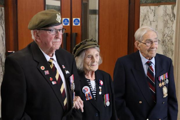 Veterans gather for Remembrance service to honour fallen comrades