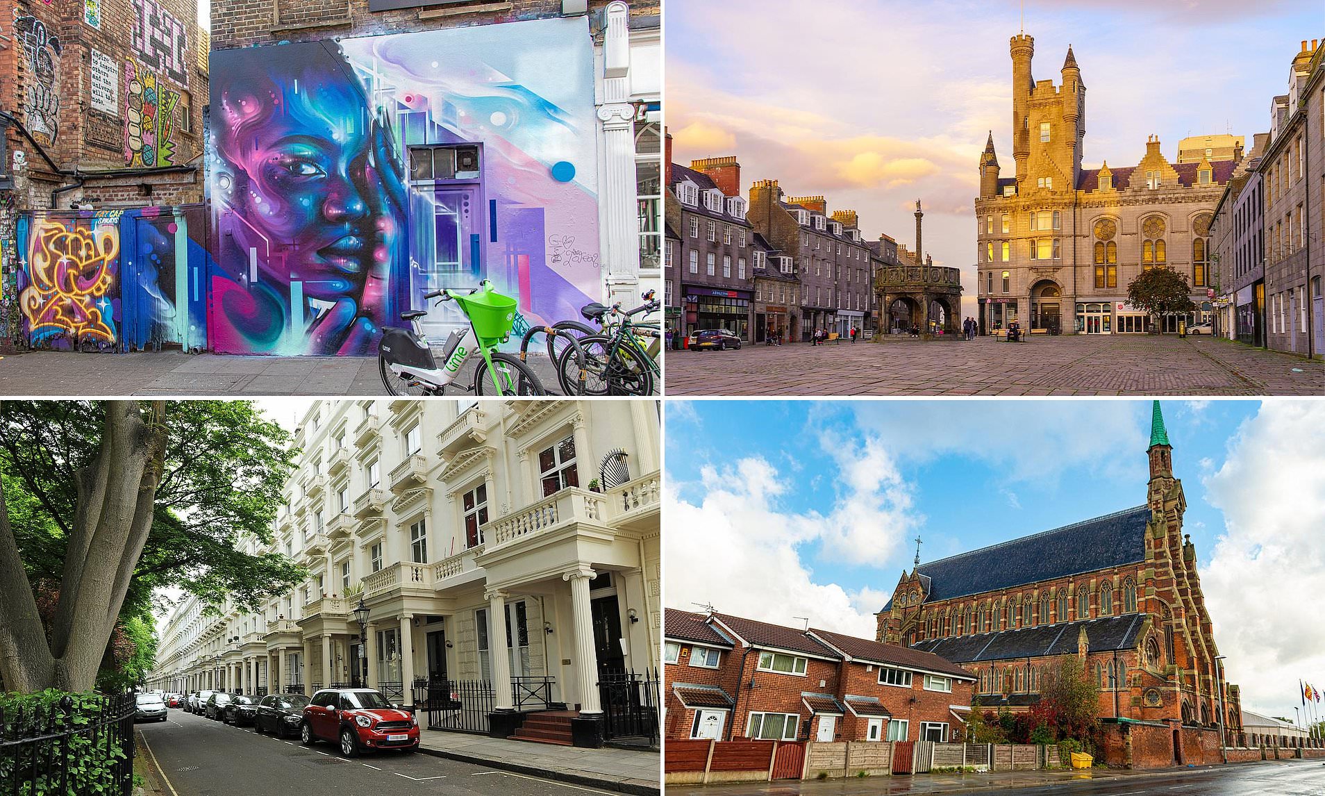 Britain's BIGGEST house price winners: The areas where prices have ...