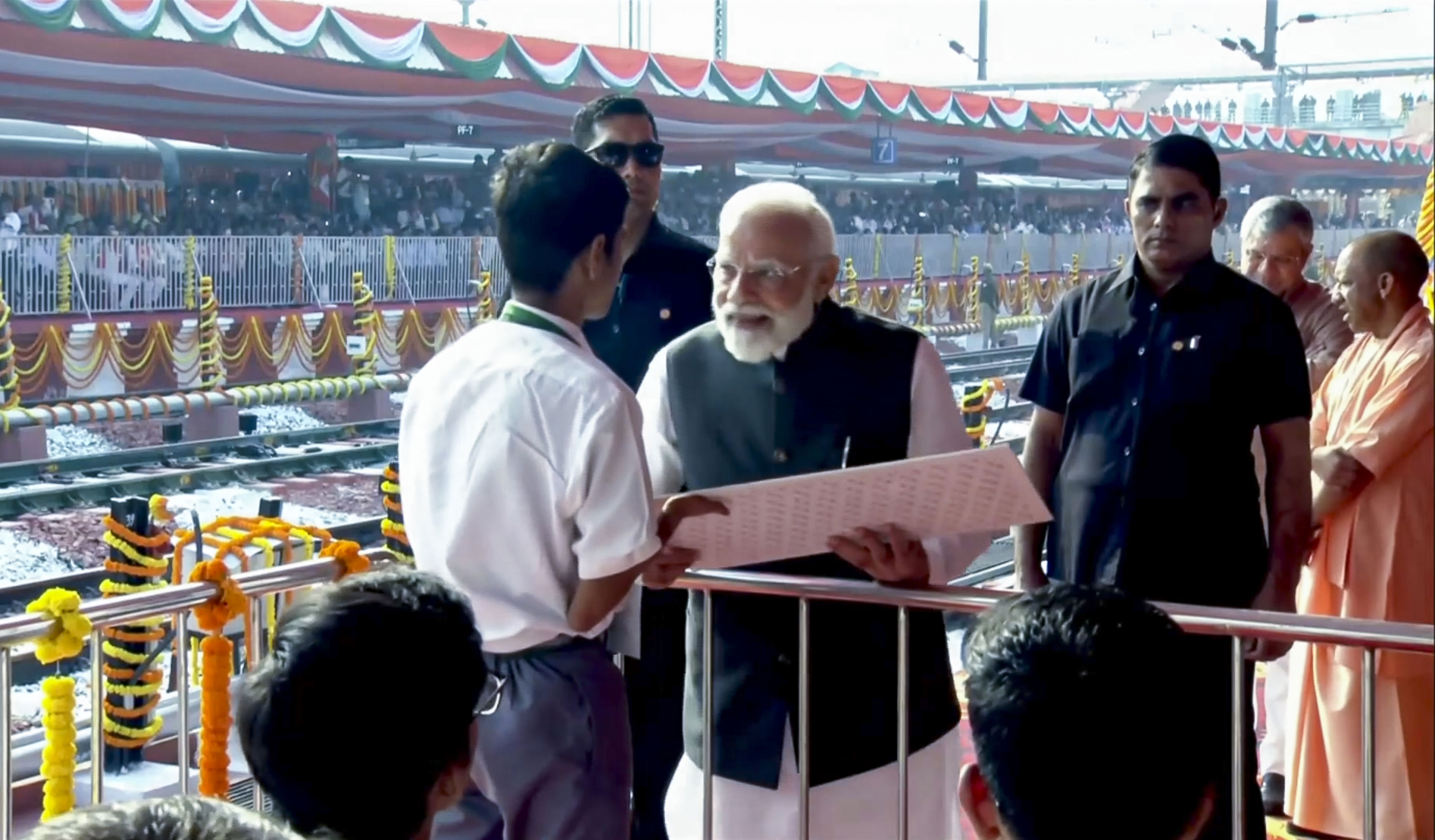 'Proud of Kashi's talented kids': PM interacts with children after ...