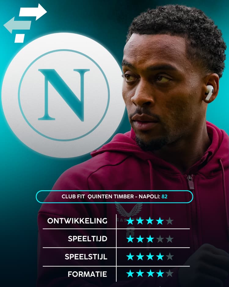 Quinten Timber ziet droom in vervulling gaan met megatransfer naar Italië