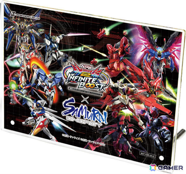 「機動戦士ガンダム EXVS.2 IB」と「SAMURAI ENERGY」の限定コラボ缶が12月15日よりAmazonで販売開始！
