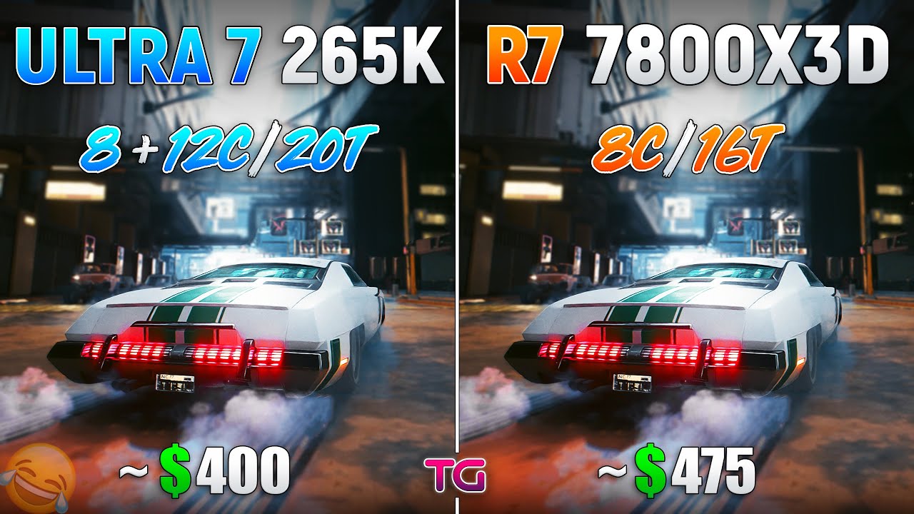 Core Ultra 7 265K vs Ryzen 7 7800X3D - is just ridiculous