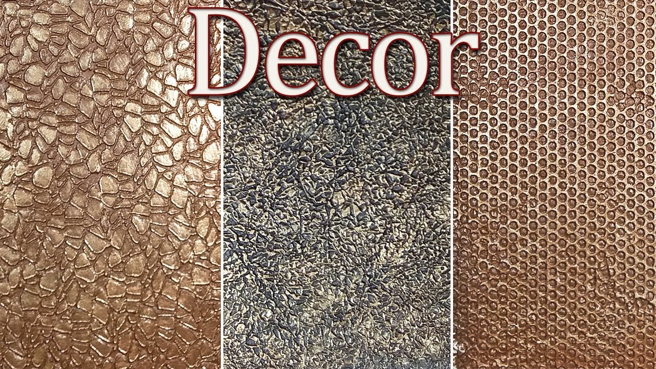 Three Easy Decorative Putty Ideas