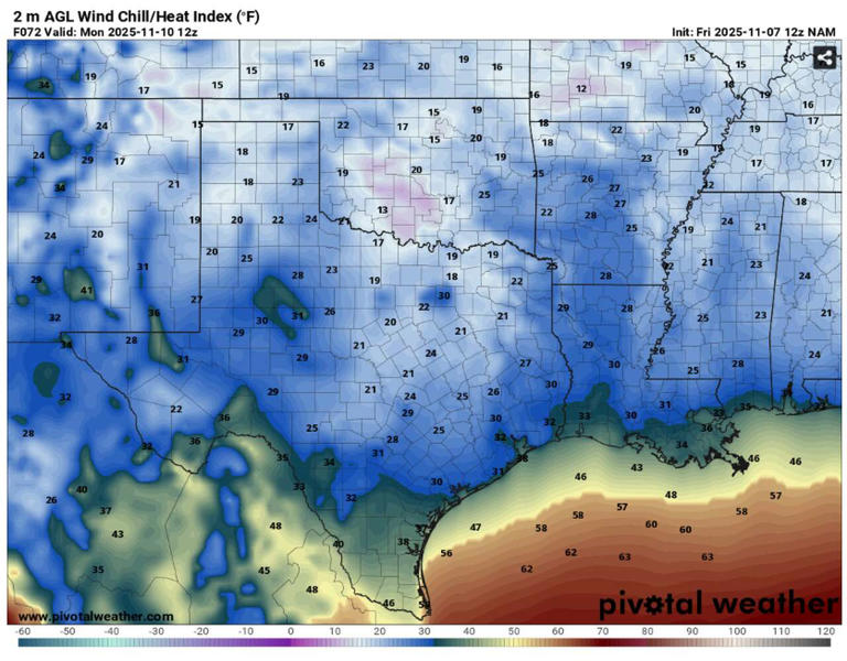Central Texas weather swing: From summer to winter in just days