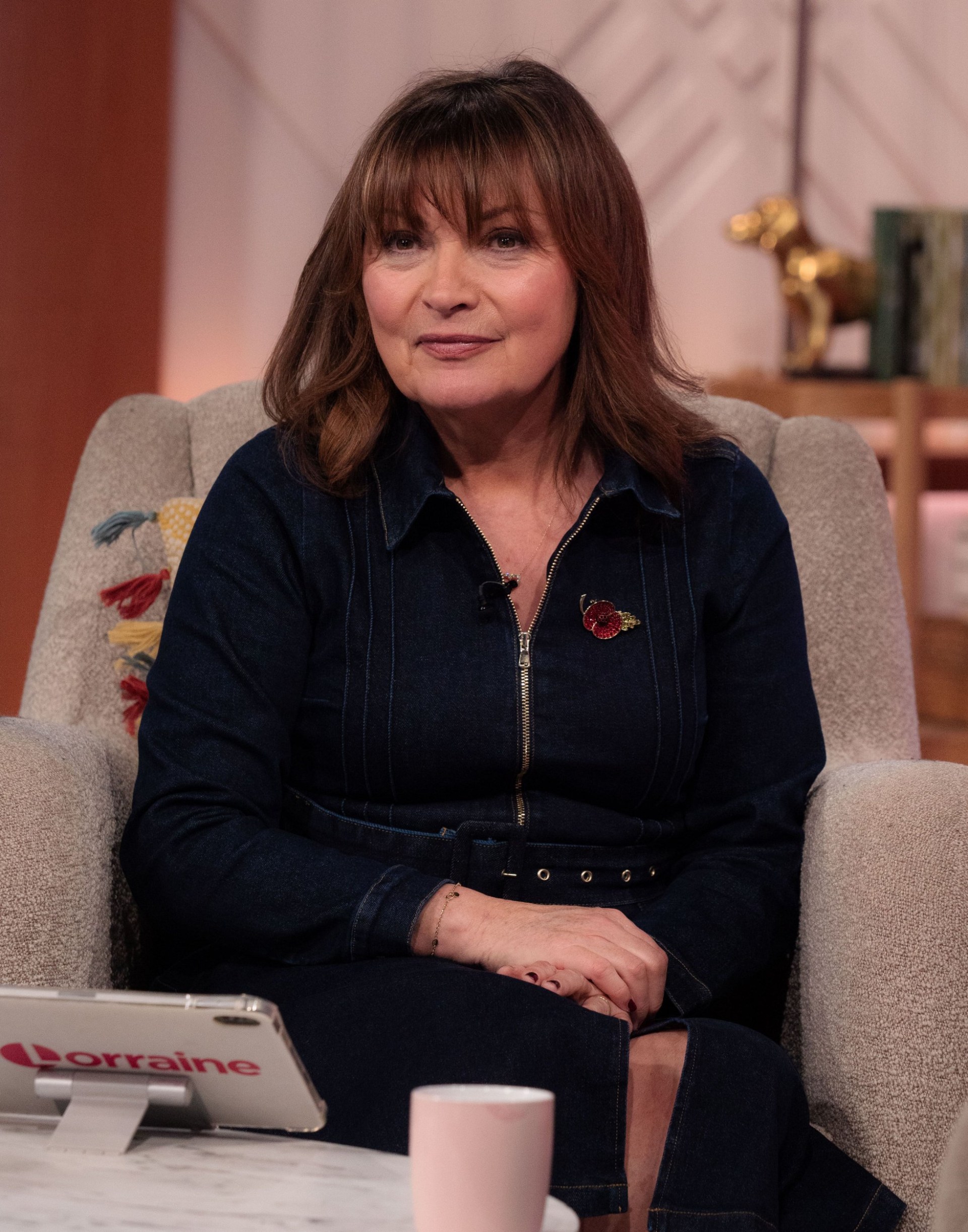 Lorraine Kelly's father John, 84, died falling on ice