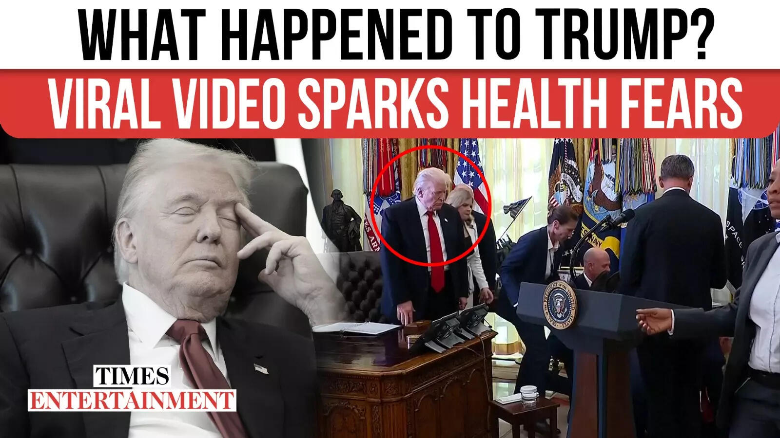 Donald Trump’s Alarming Press Conference Slip Fuels Stroke & Fatigue ...