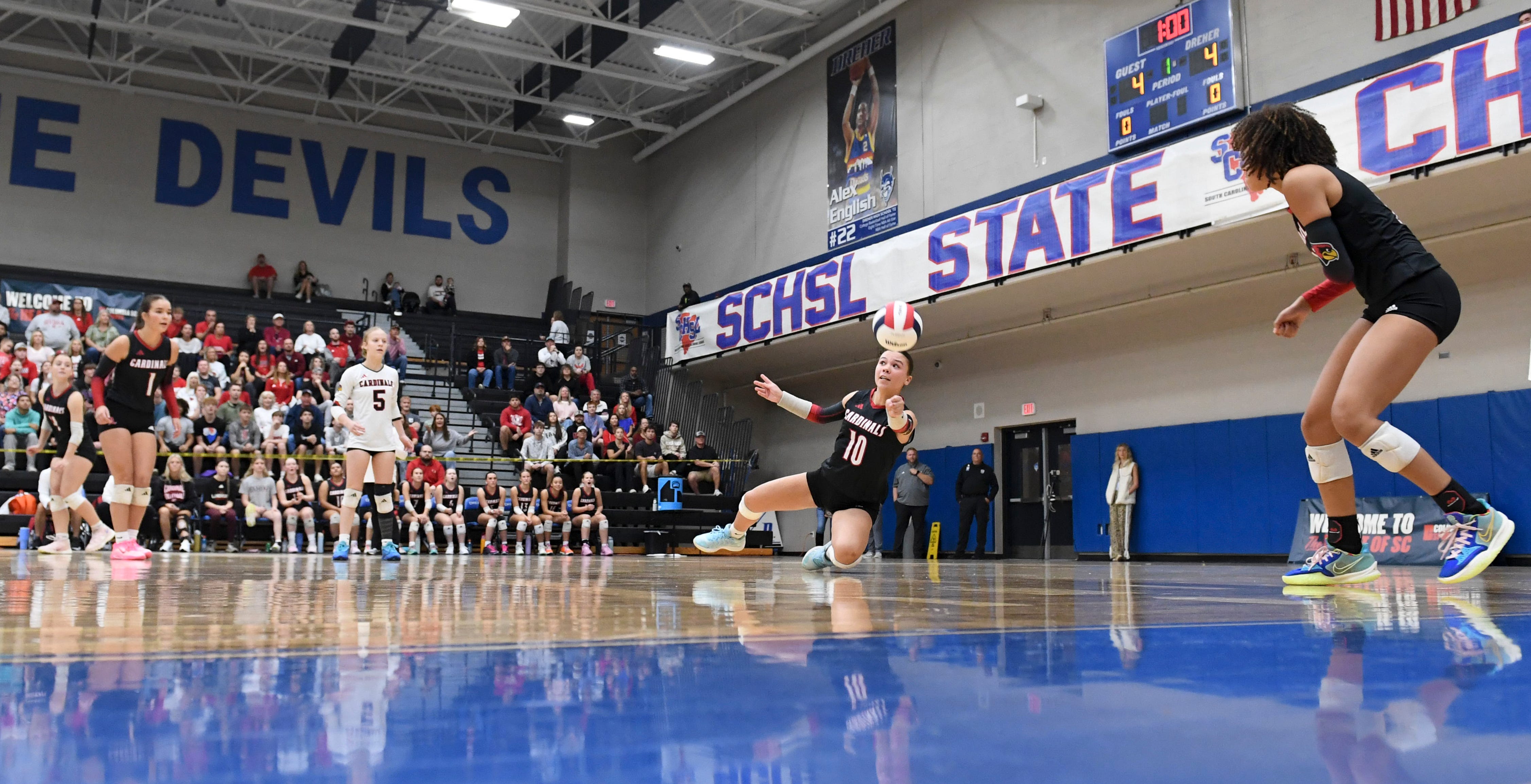 Landrum girls volleyball falls short to Phillip Simmons in Class AA ...