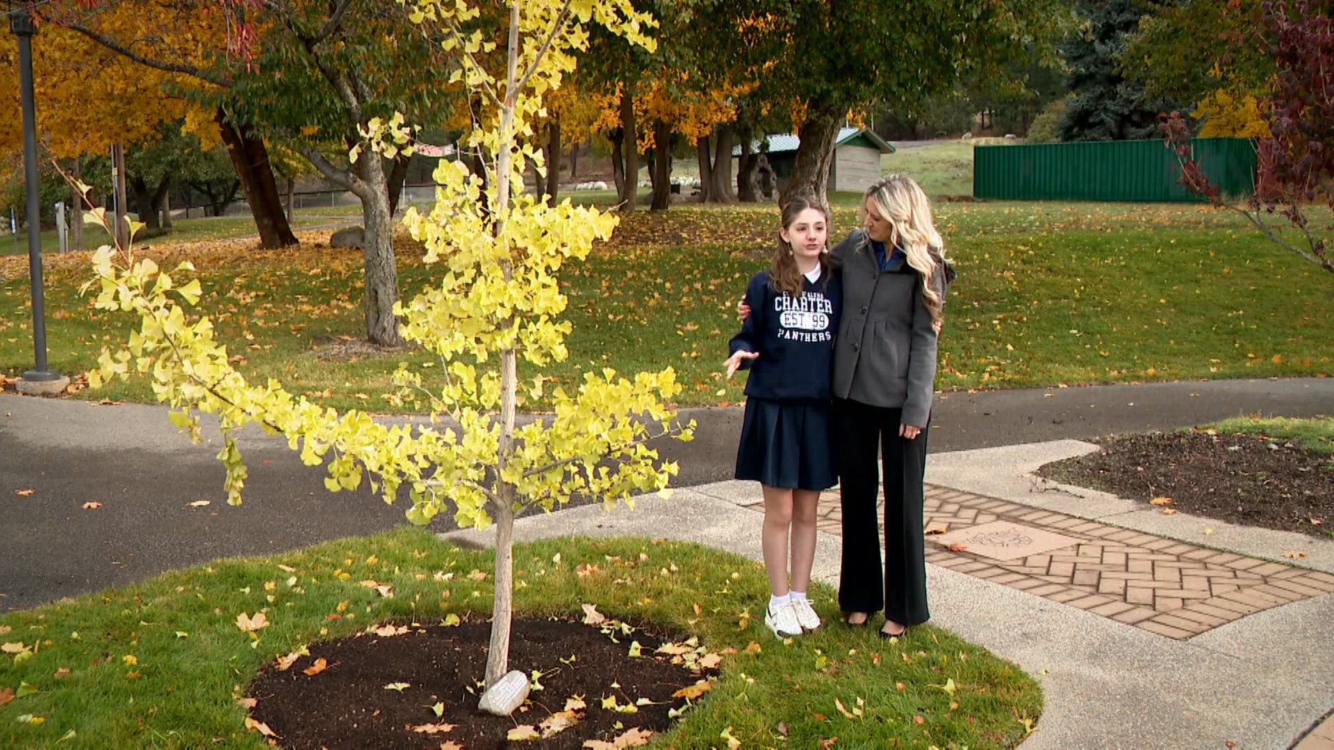 Coeur d'Alene sixth grader honors fallen firefighters with tree
