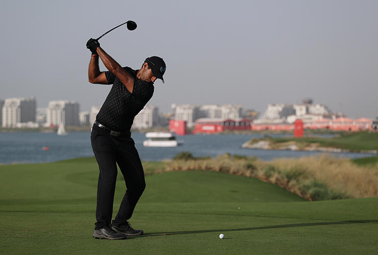 Aaron Rai takes slender lead into final round in Abu Dhabi
