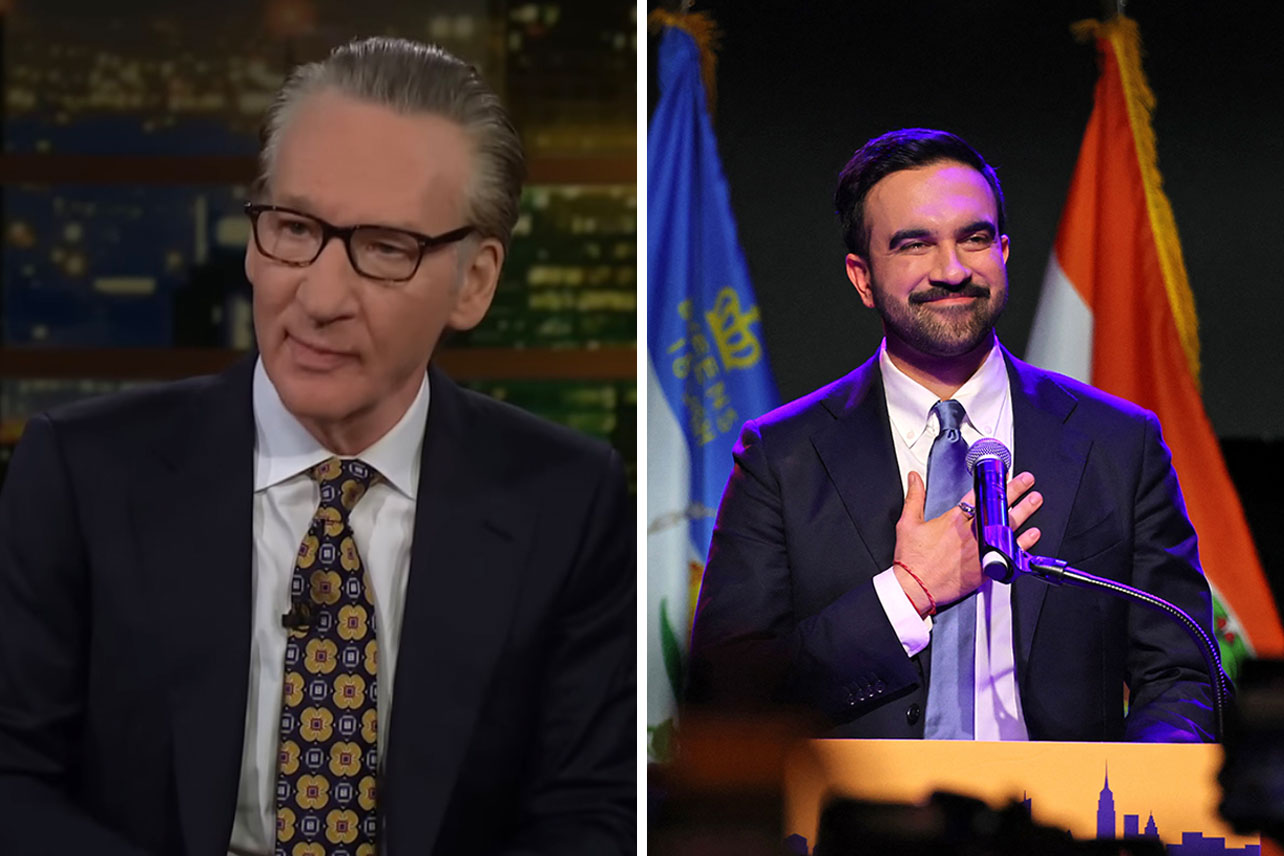 Bill Maher Critical Of NYC Mayor Elect Zohran Mamdani On ‘Real Time ...