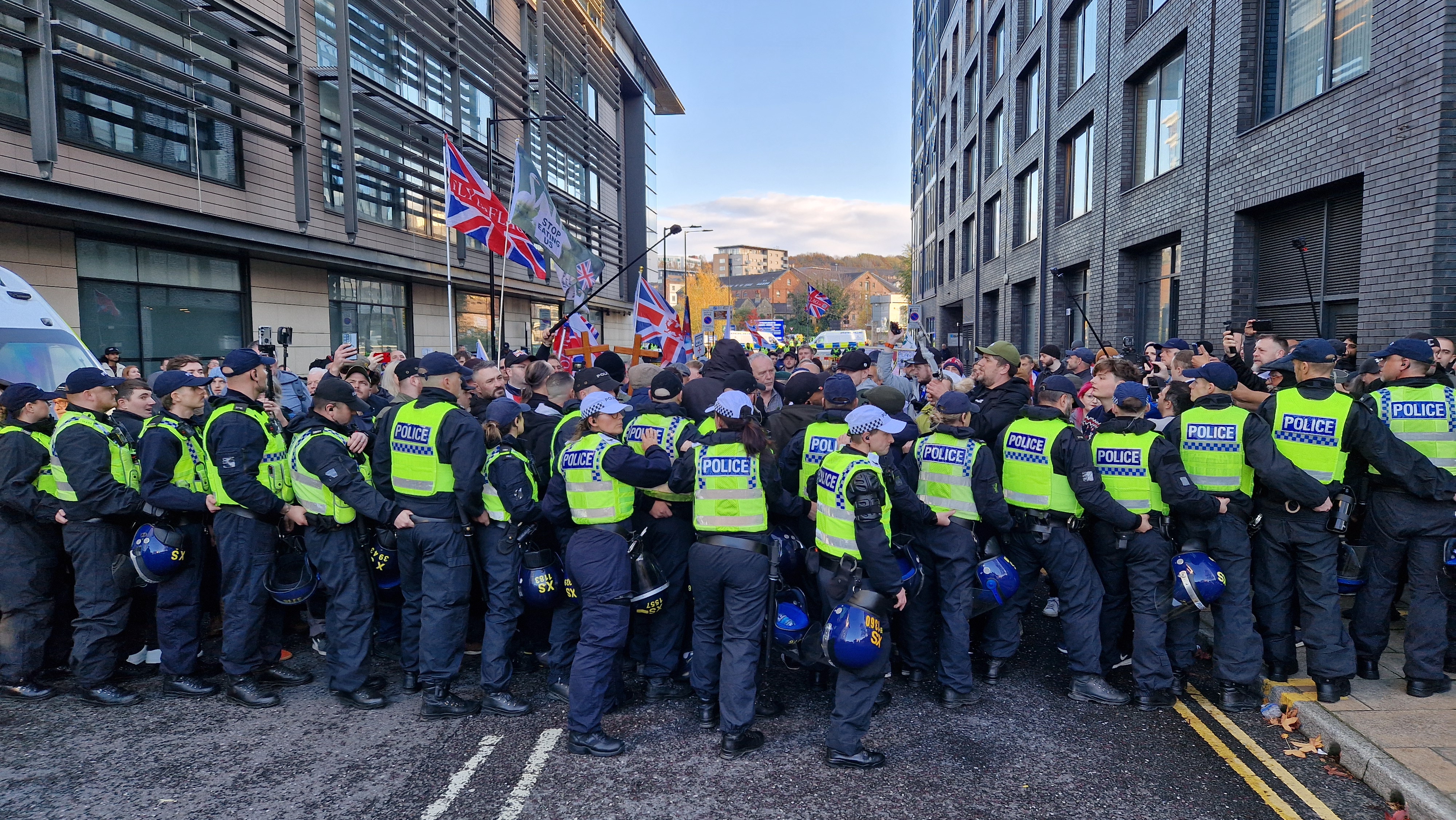 Far-right group 'Raise the Colours' announces protest march in ...