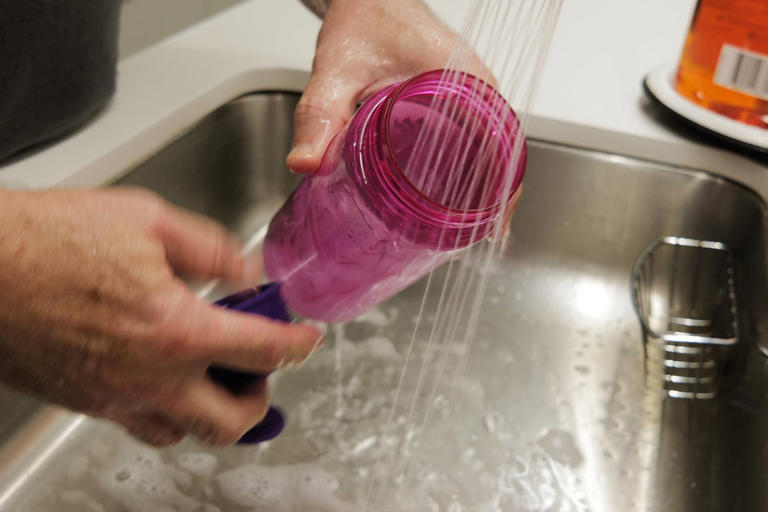 How often should you really clean your water bottle? Experts weigh in