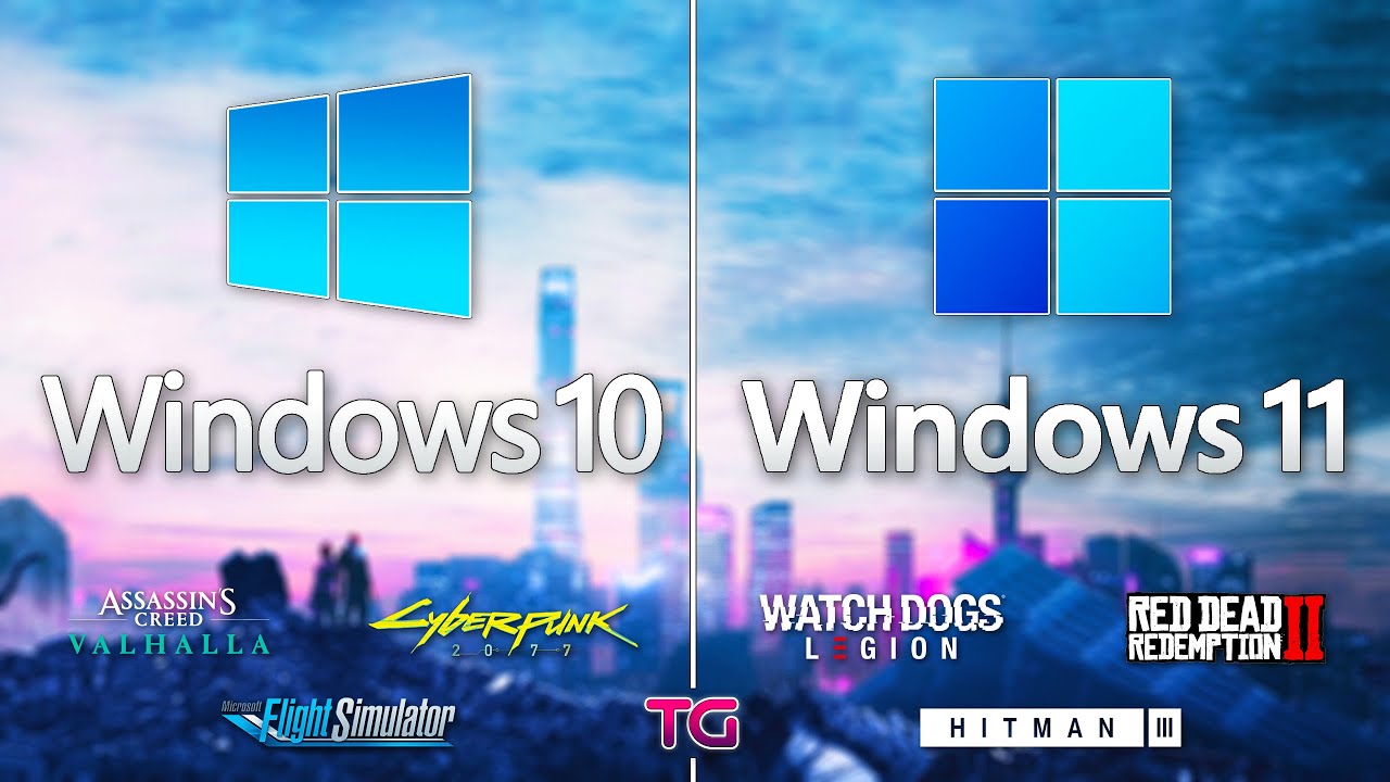 Windows 11 vs Windows 10 - OS and game load times