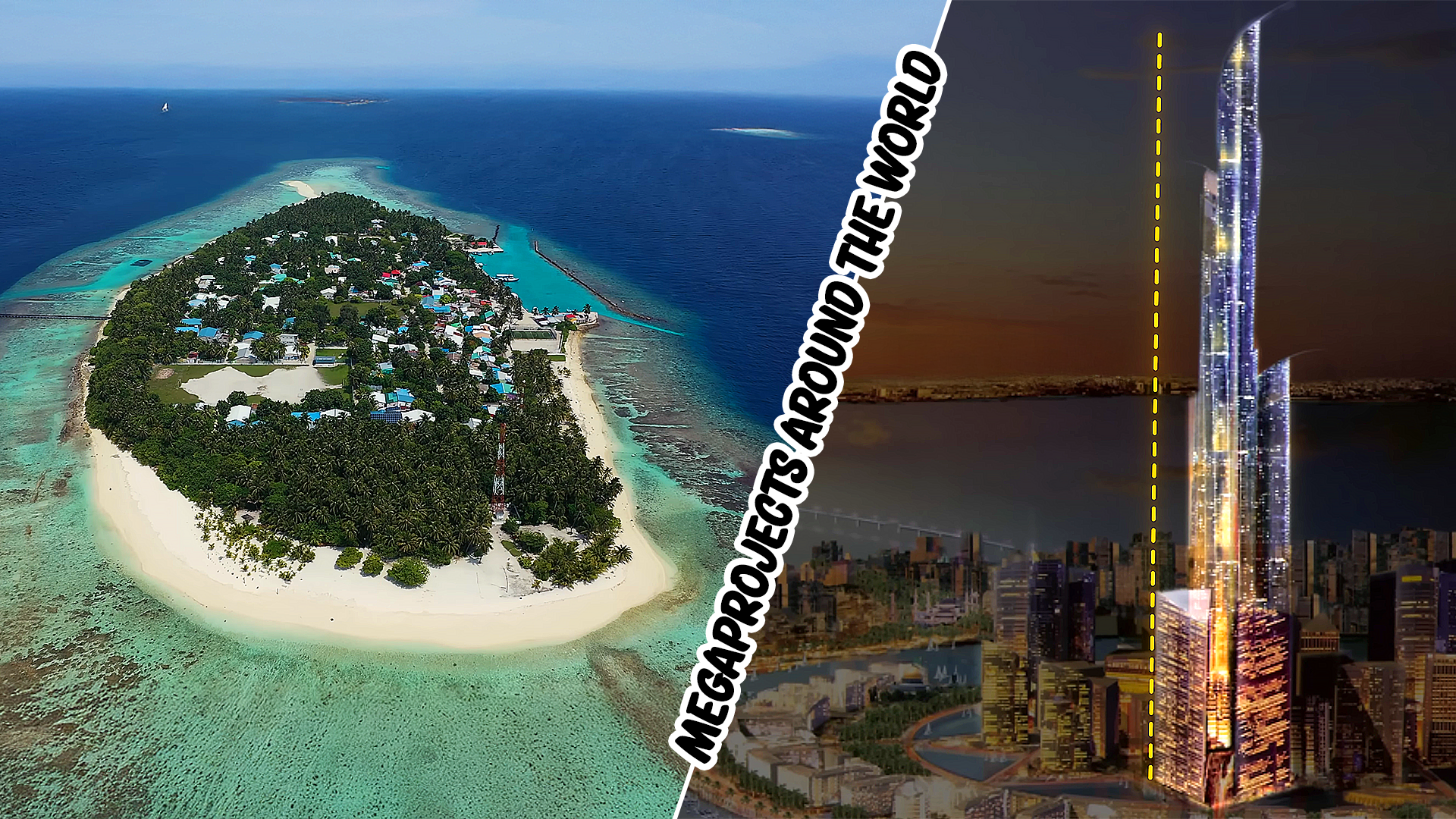 Notable megaprojects across the globe