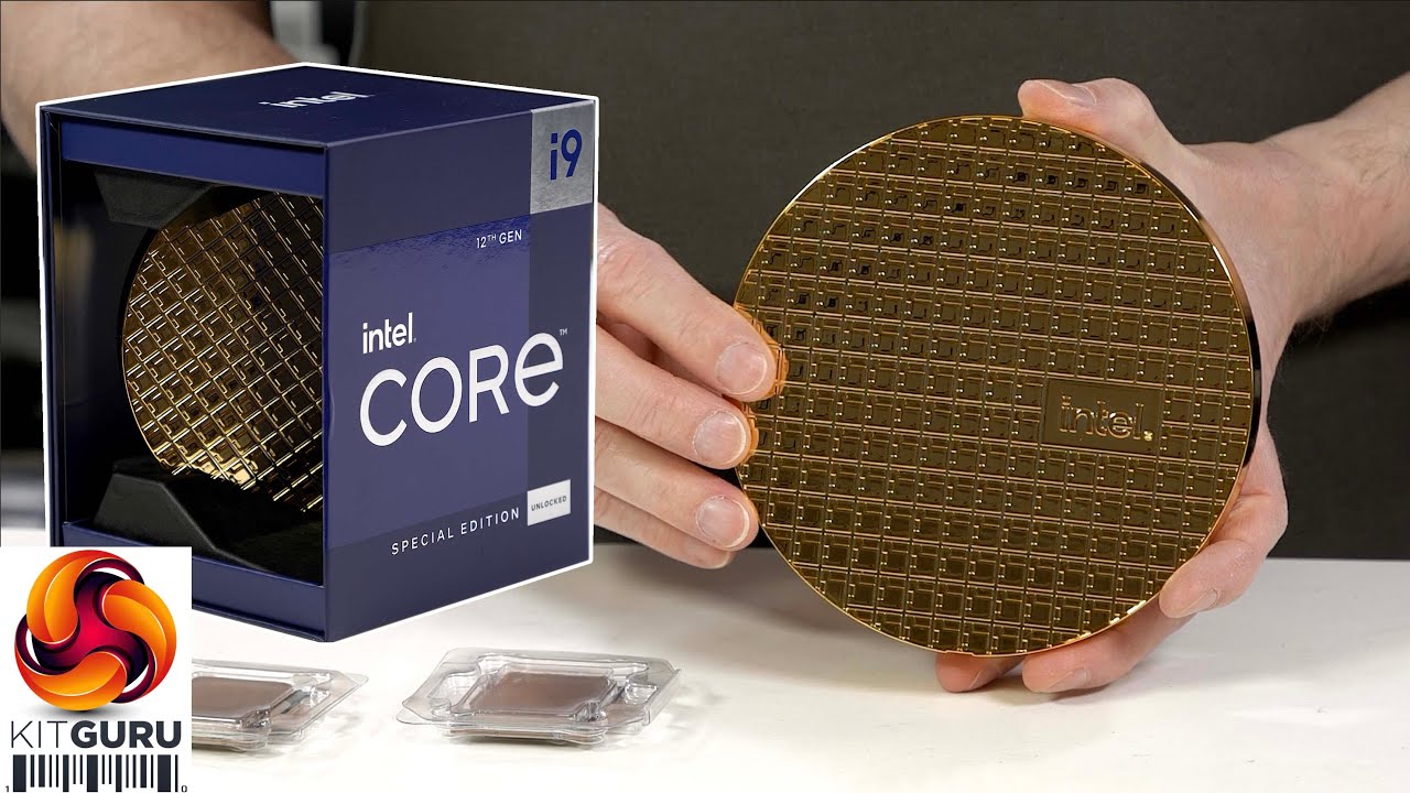 Intel Core i9-12900KS unboxing - Intel delivers gold
