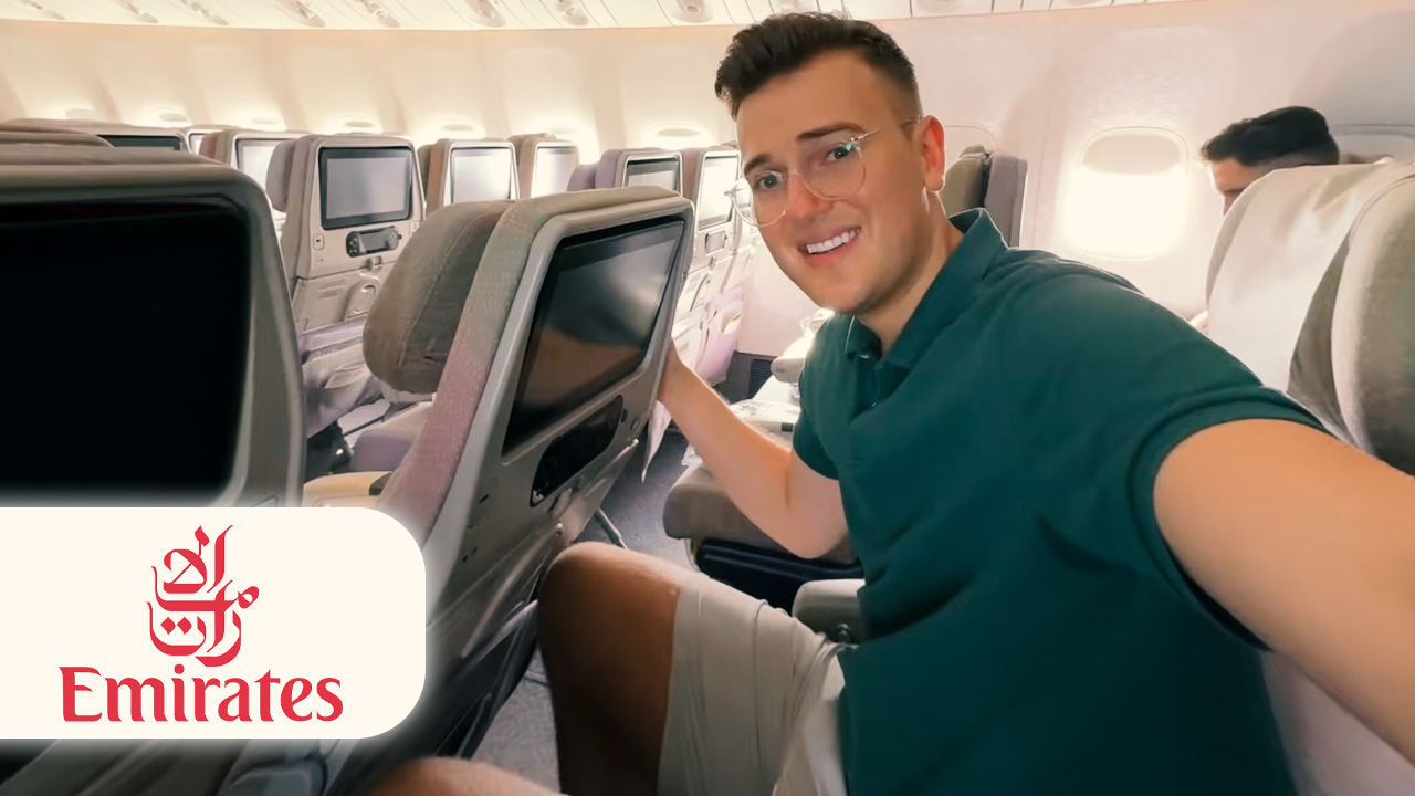 Emirates economy class meal service revealed