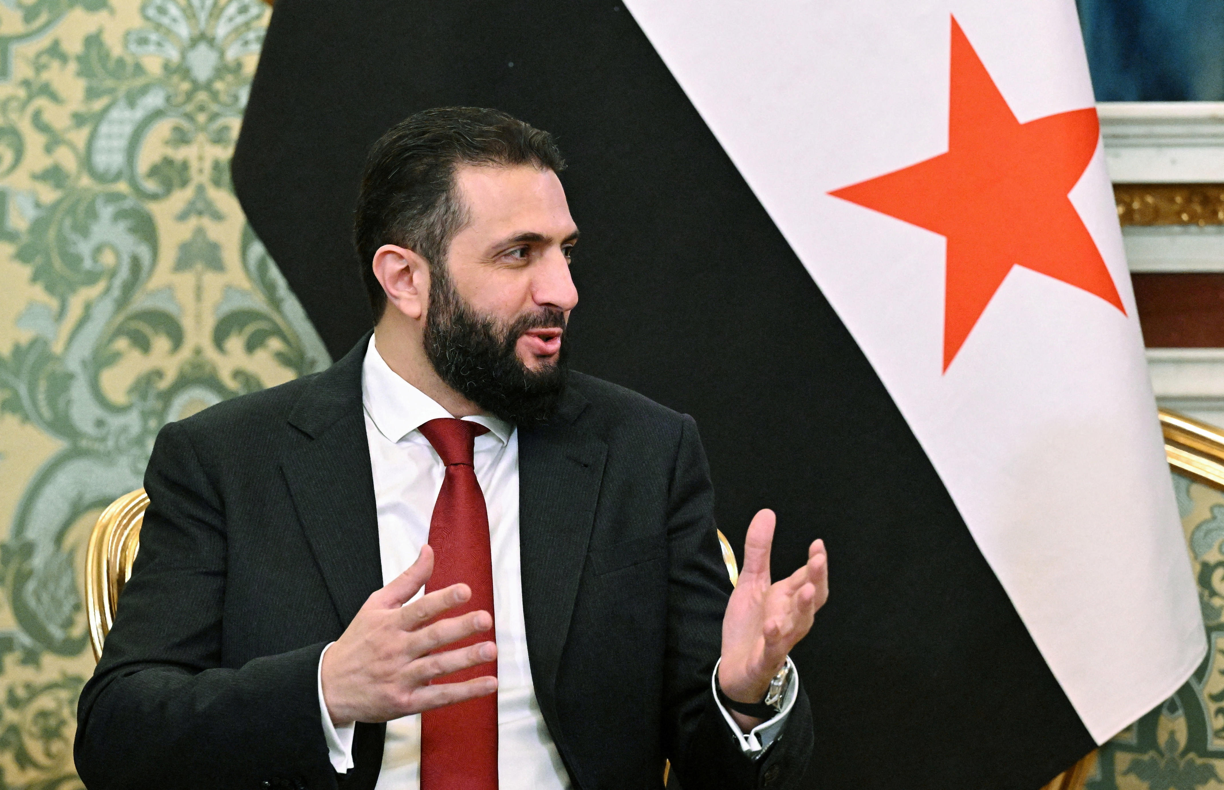 US pushing to lift sanctions on Syrian leader al-Sharaa ahead of ...