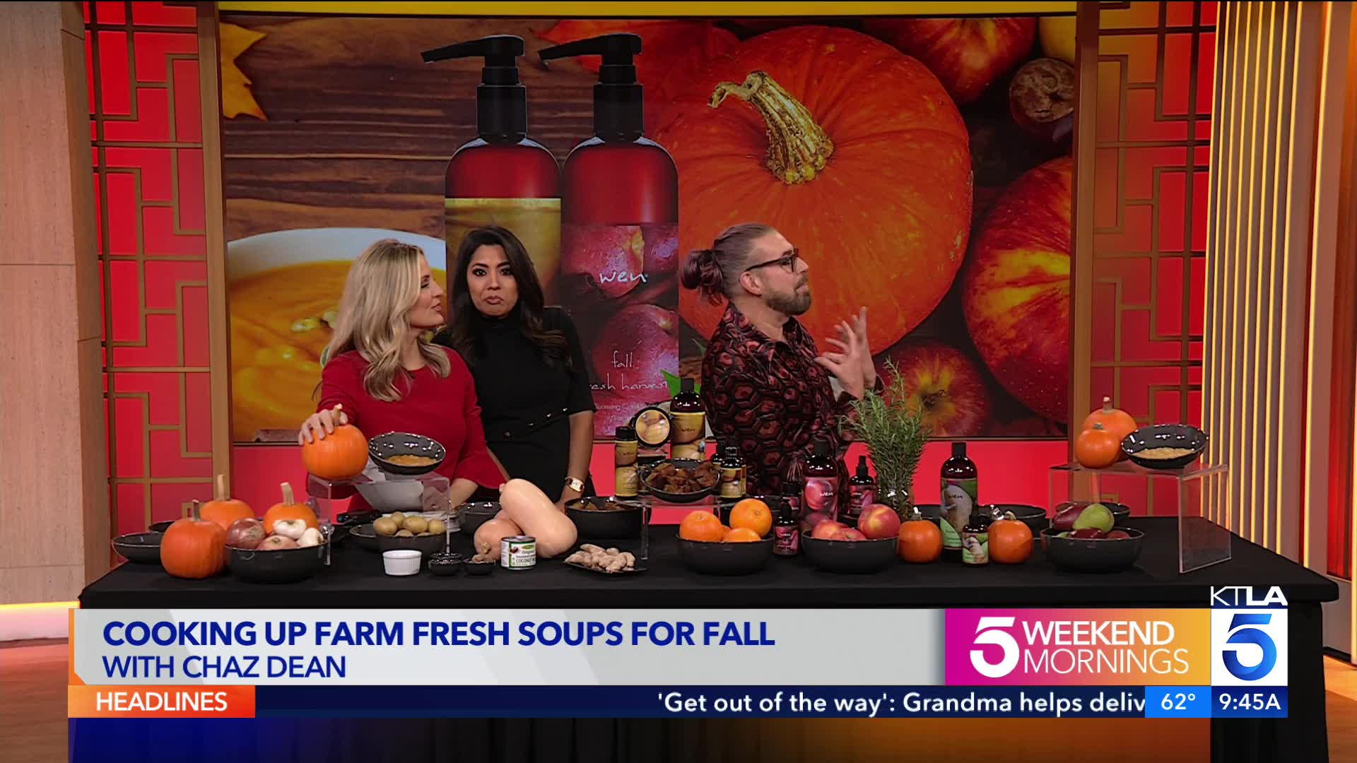 Chaz Dean's Pumpkin Soup Recipes!