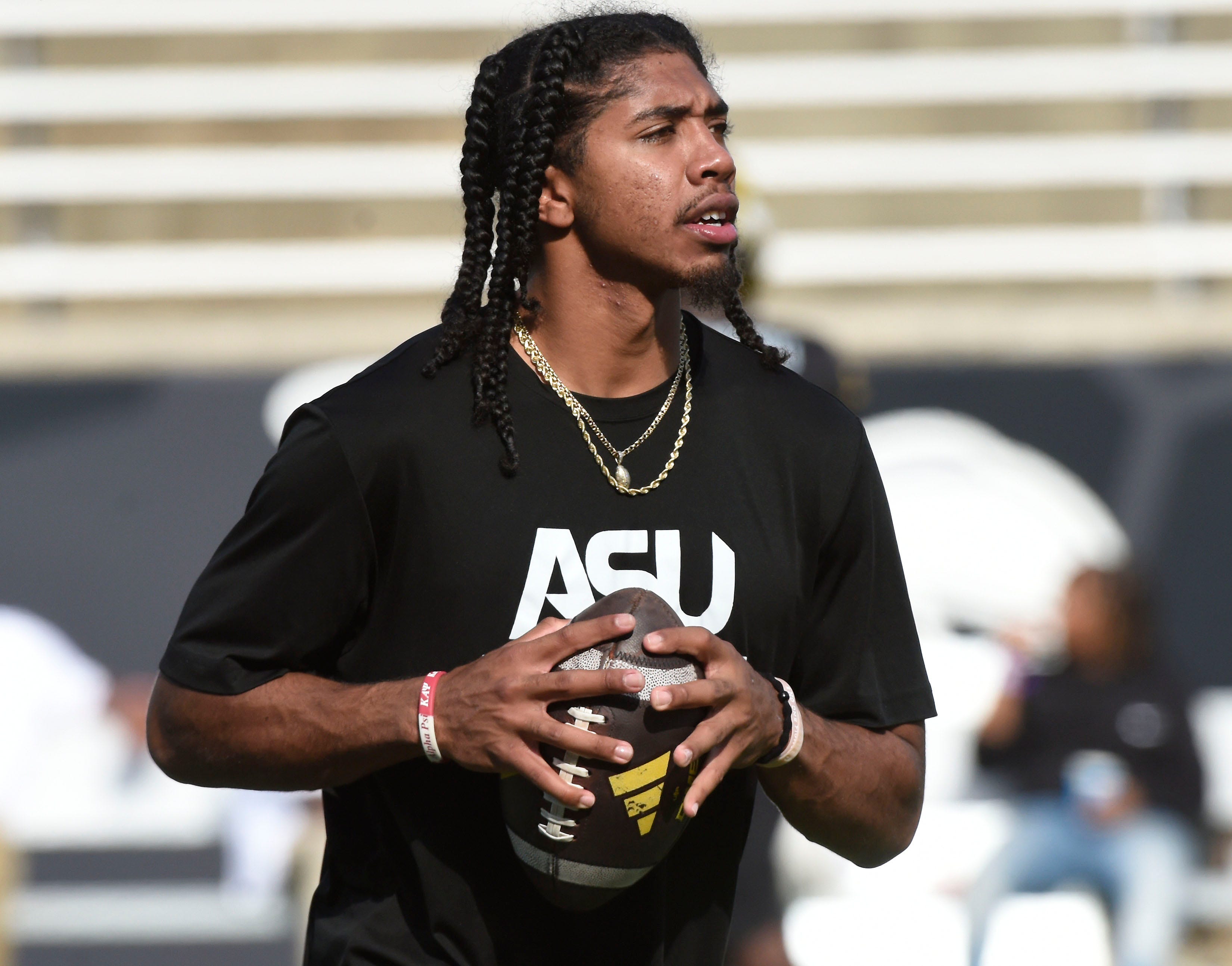 Alabama State football coach Eddie Robinson Jr gives an update on QB ...