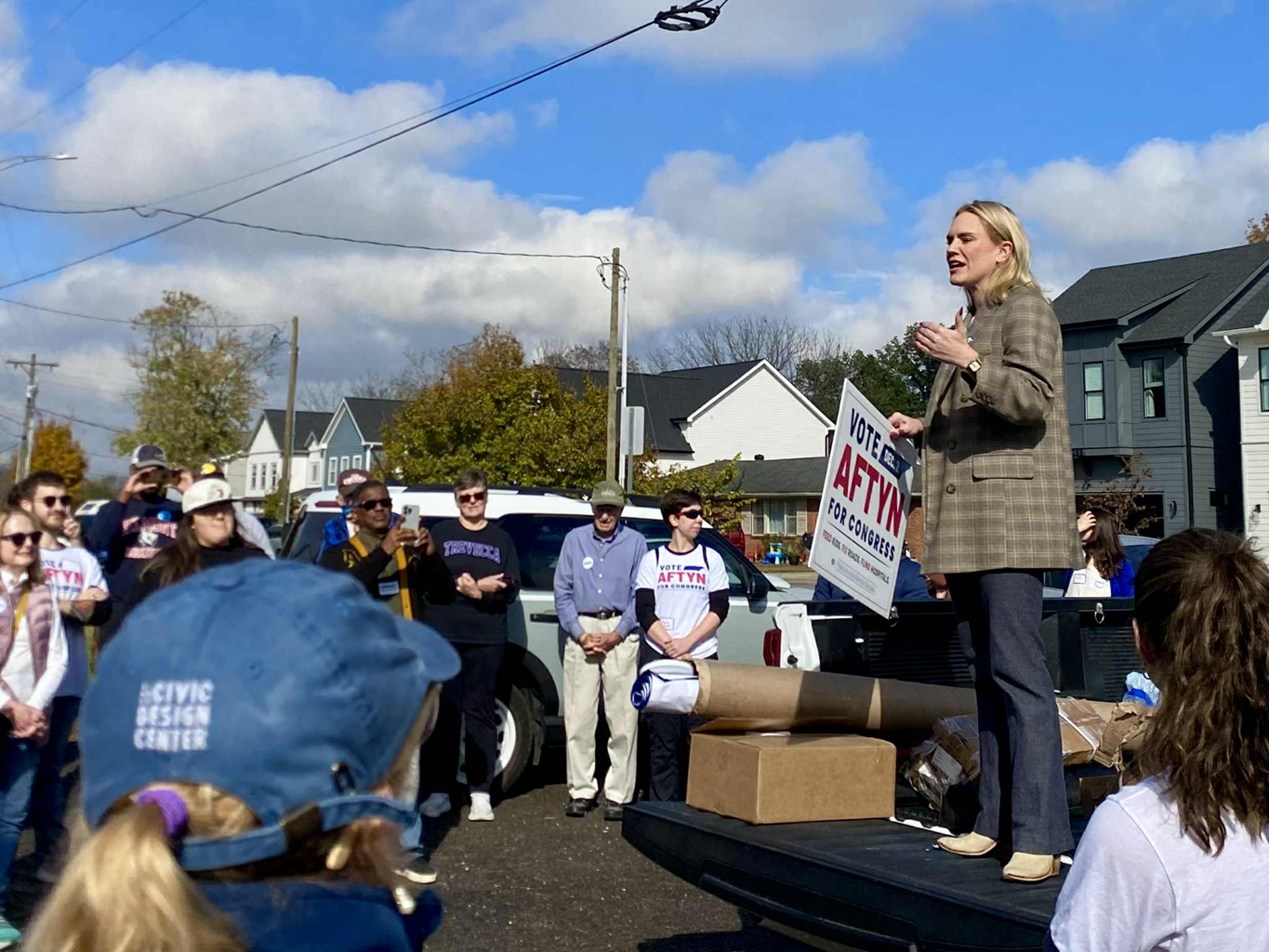 Kamala Harris campaigns in Tennessee to flip a congressional seat