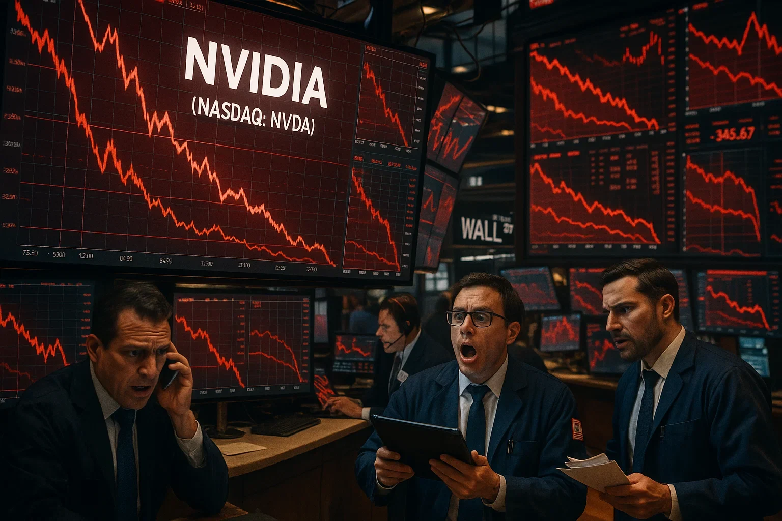 Nvidia stock falls 3% on Friday, extending weekly drop to nearly 10% as ...