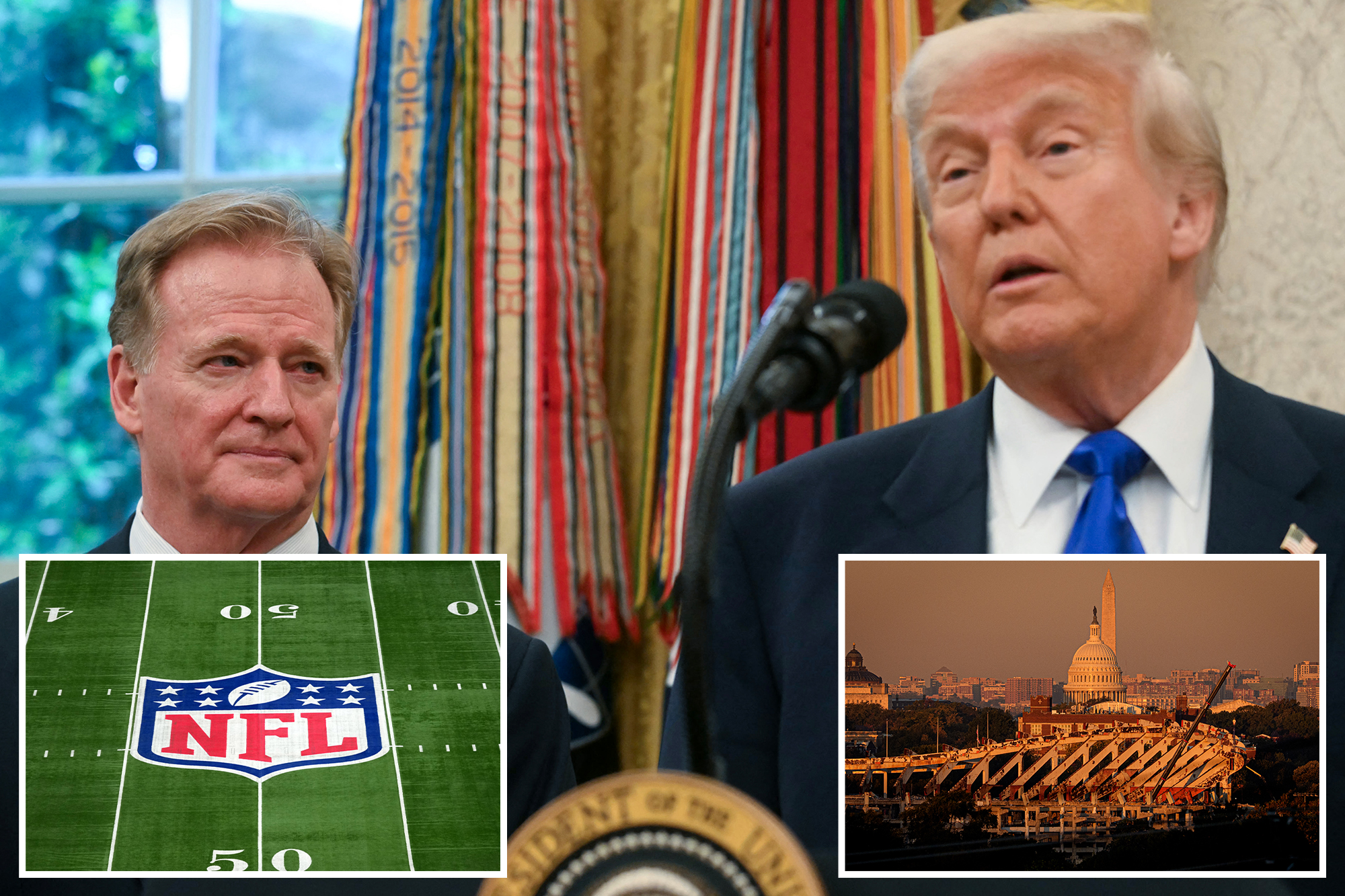 Commanders’ new DC stadium could be named for President Trump