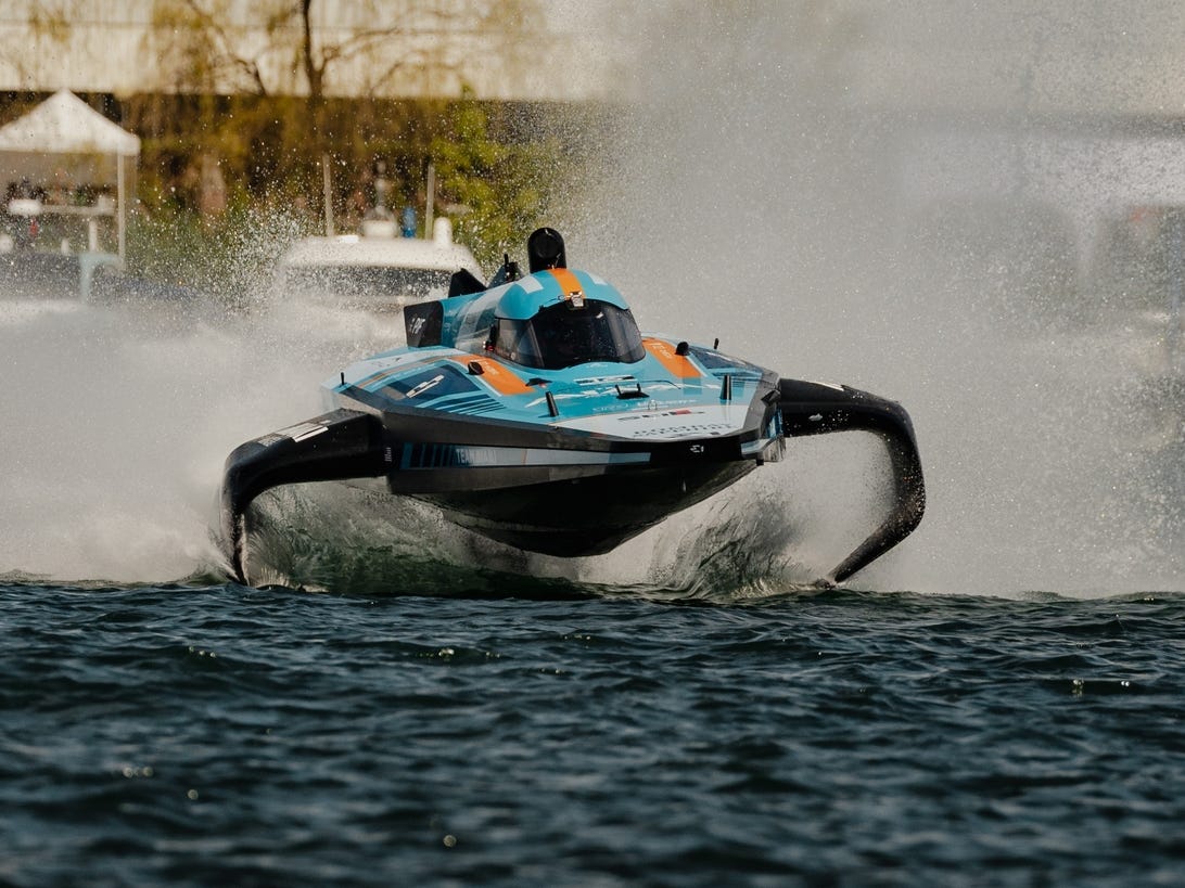 Inside E1, the F1 for eco-conscious speed boaters backed by the likes of Will Smith, Tom Brady ...