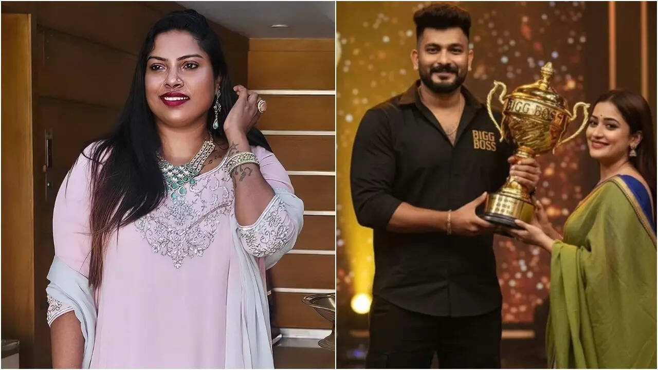 And the Bigg Boss Malayalam 7 trophy goes to Anumol and her PR; Diya ...