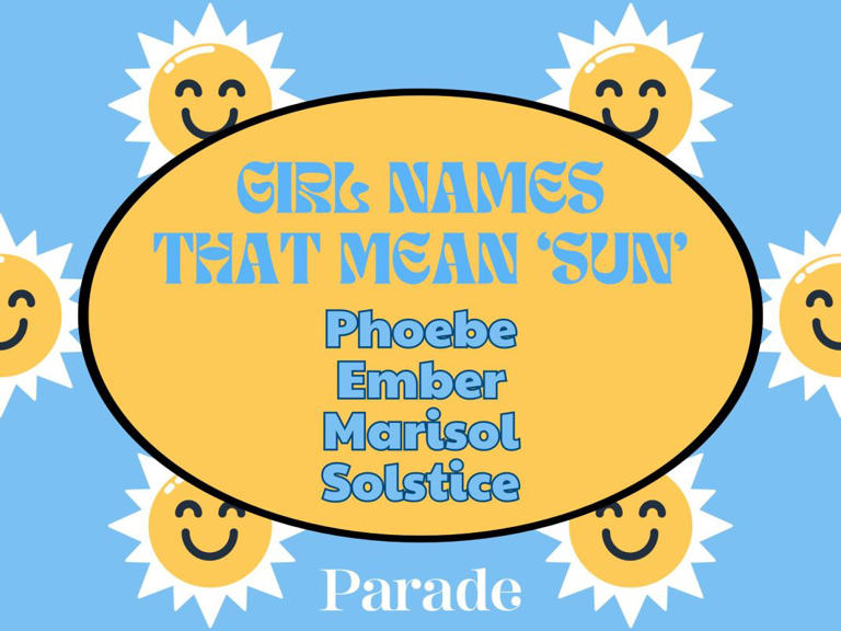 155 Baby Names That Mean 'Sun' for Girls and Boys—Plus, Their Meanings