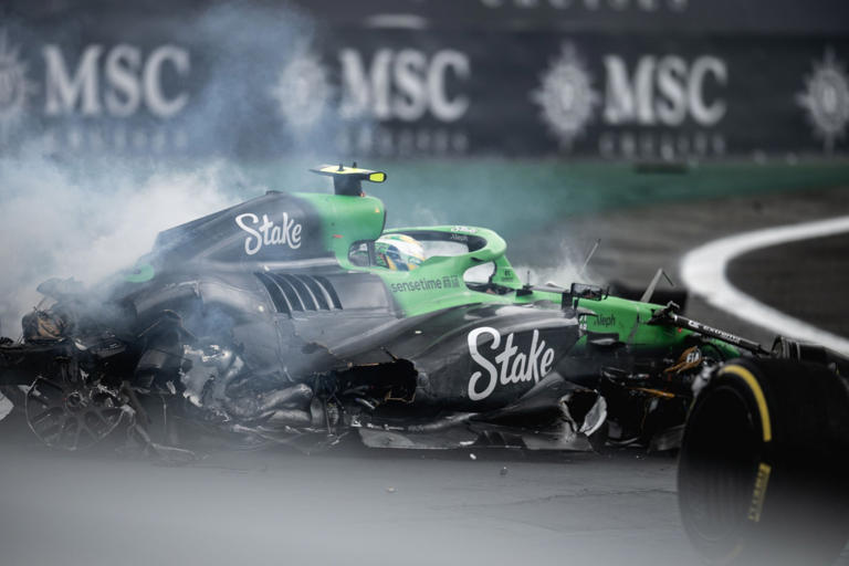 Gabriel Bortoleto update after horror Brazil GP crash