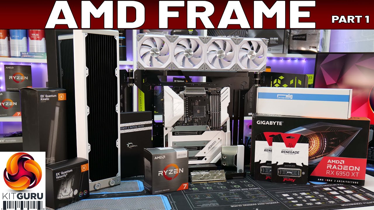 We build an AMD AAA system with a twist - AMD FRAME (Pt. 1)