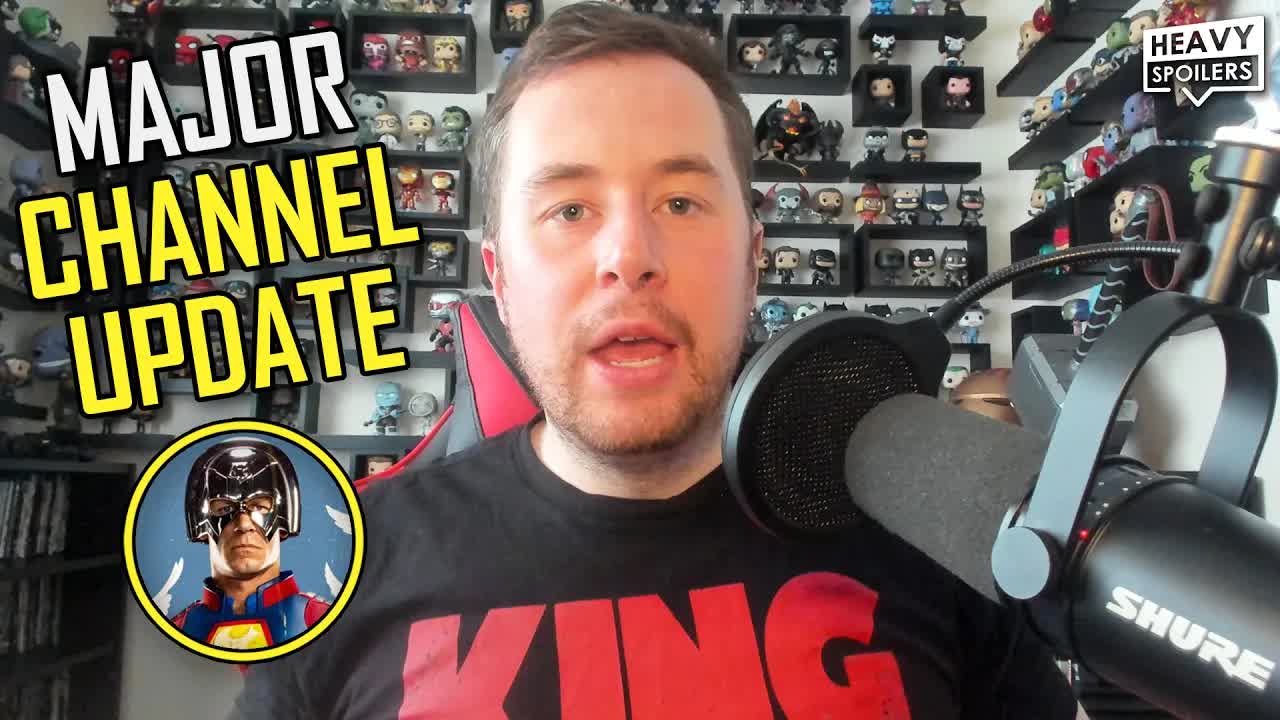 Major channel announcement and why I'm not covering Peacemaker