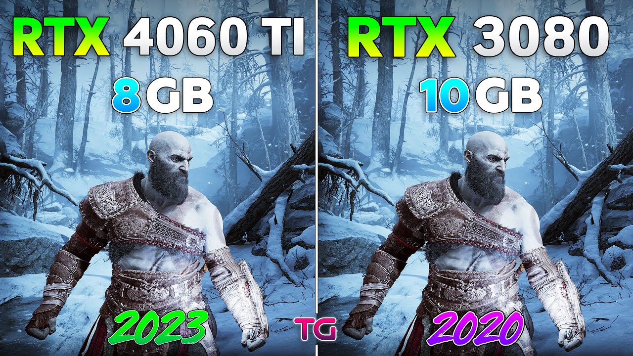 RTX 4060 Ti vs RTX 3080 - Test in new games