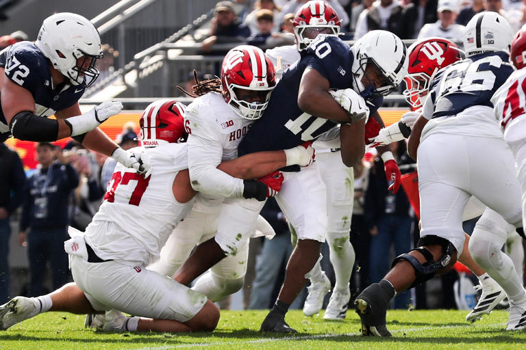 Penn State football vs Indiana: Hoosiers cut down Nittany Lions on late ...