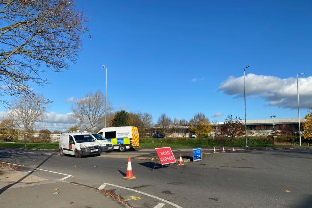 Road remains closed after suspected hit-and-run