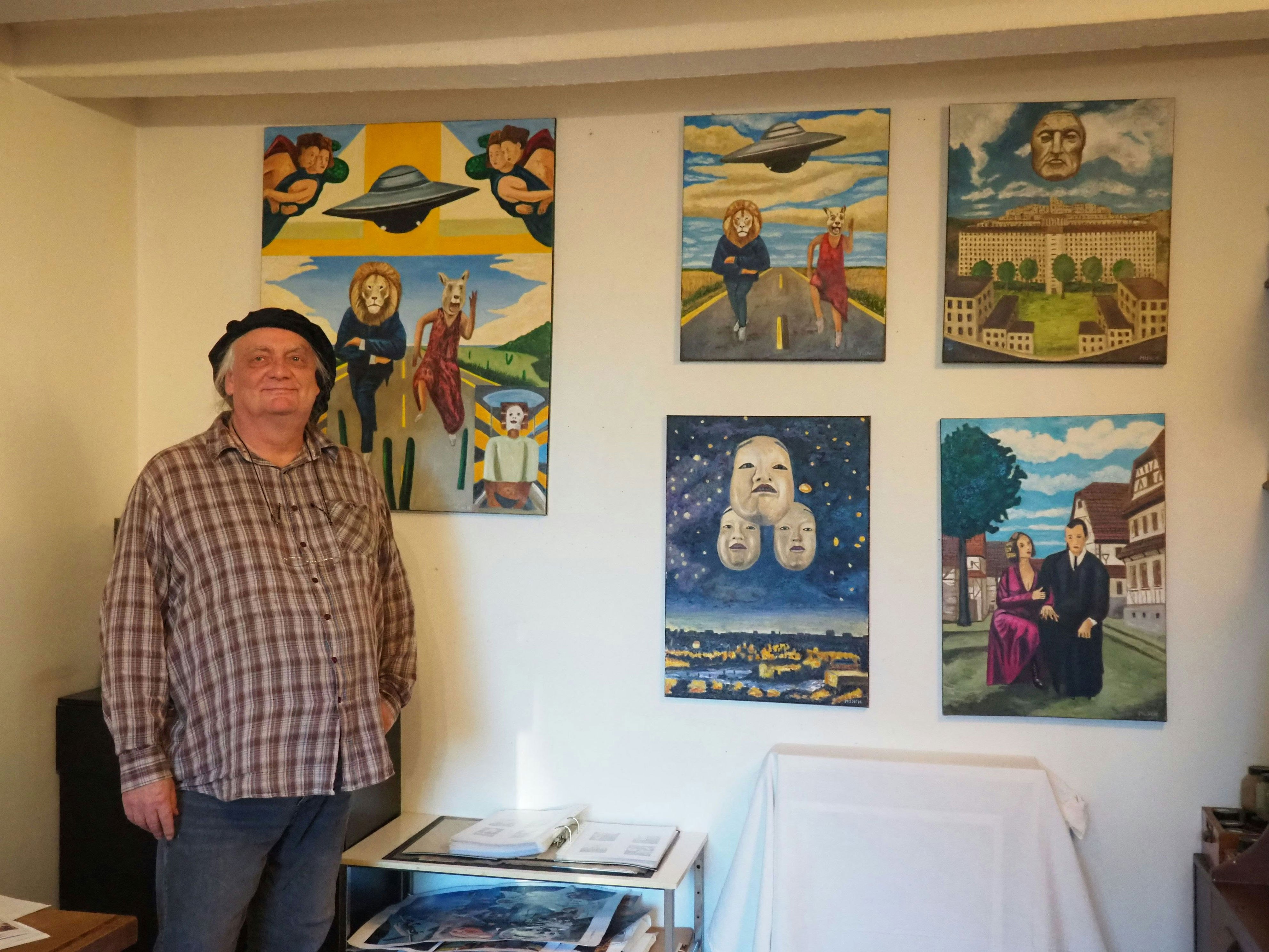 Ausstellung: Michael Münch zeigt in Zülpich-Geich seine Bilder
