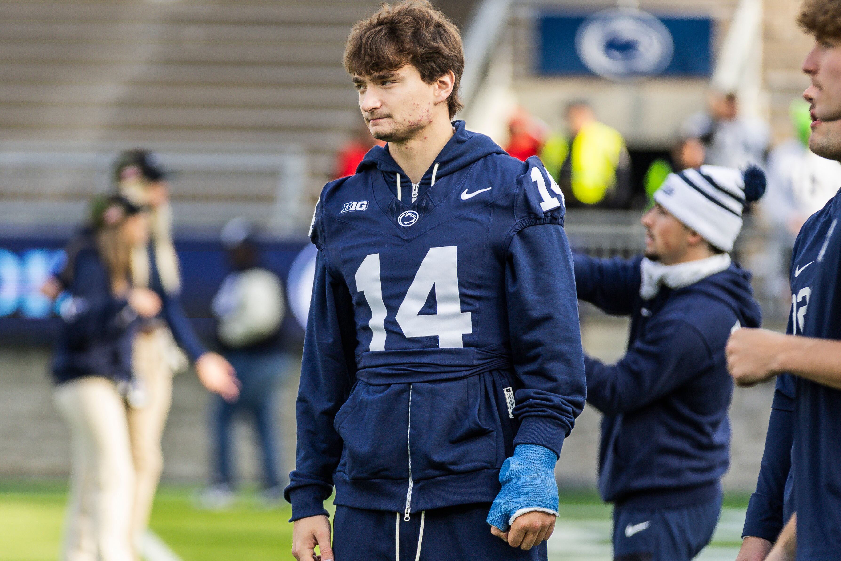 No. 2 Indiana snatches lead from Penn State by a toe to give Nittany ...