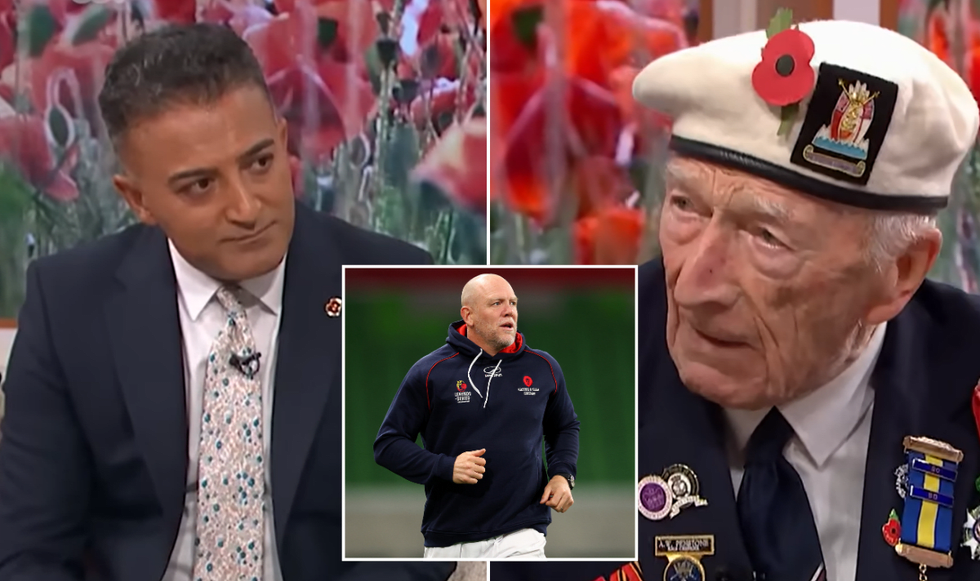 Mike Tindall shares war hero’s blunt response to Adil Ray’s question