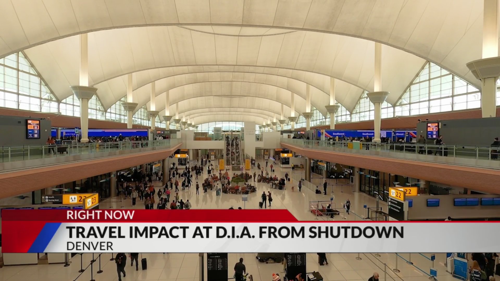 60 flights canceled out of DIA on Saturday
