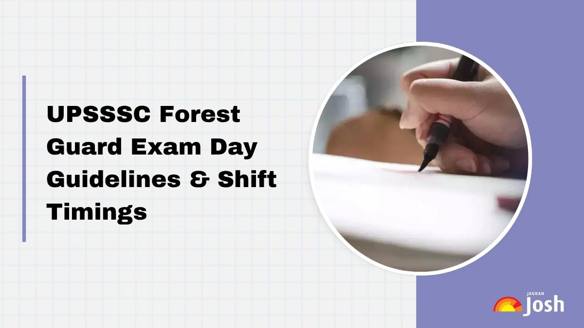 UPSSSC Forest Guard Exam Day Guidelines 2025 – Important Instructions ...