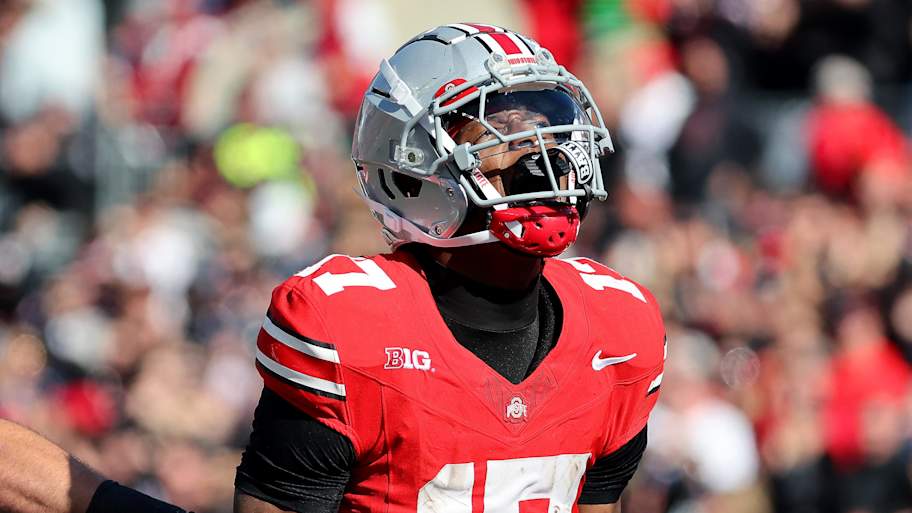 Carnell Tate Injury Update: Ohio State football WR not playing early vs ...