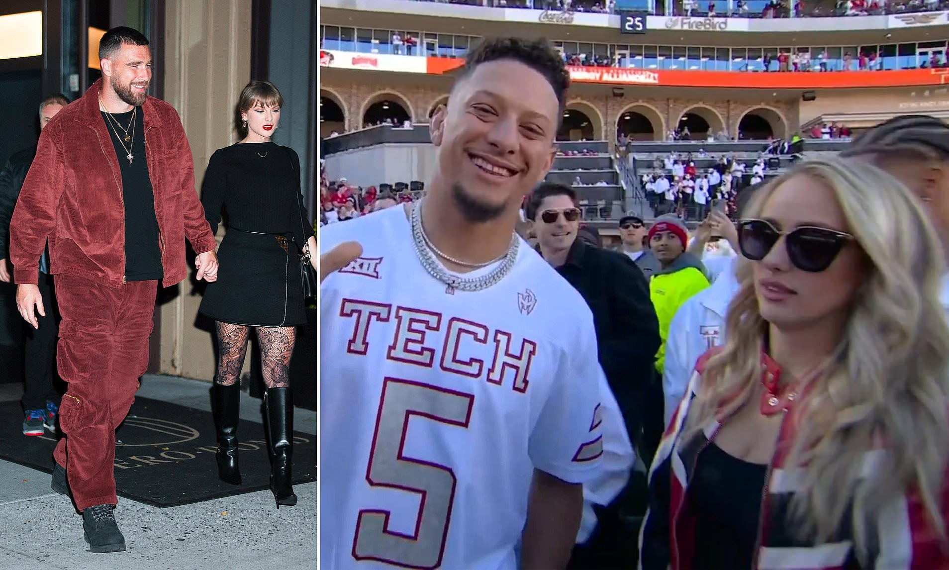 Patrick and Brittany Mahomes spend Chiefs bye week VERY differently to ...