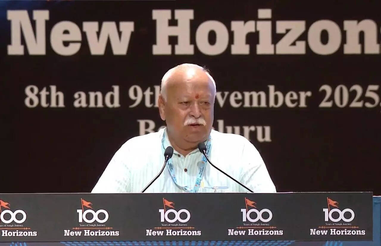 'Hindus responsible for Bharat': RSS chief Mohan Bhagwat; calls Sangh ...