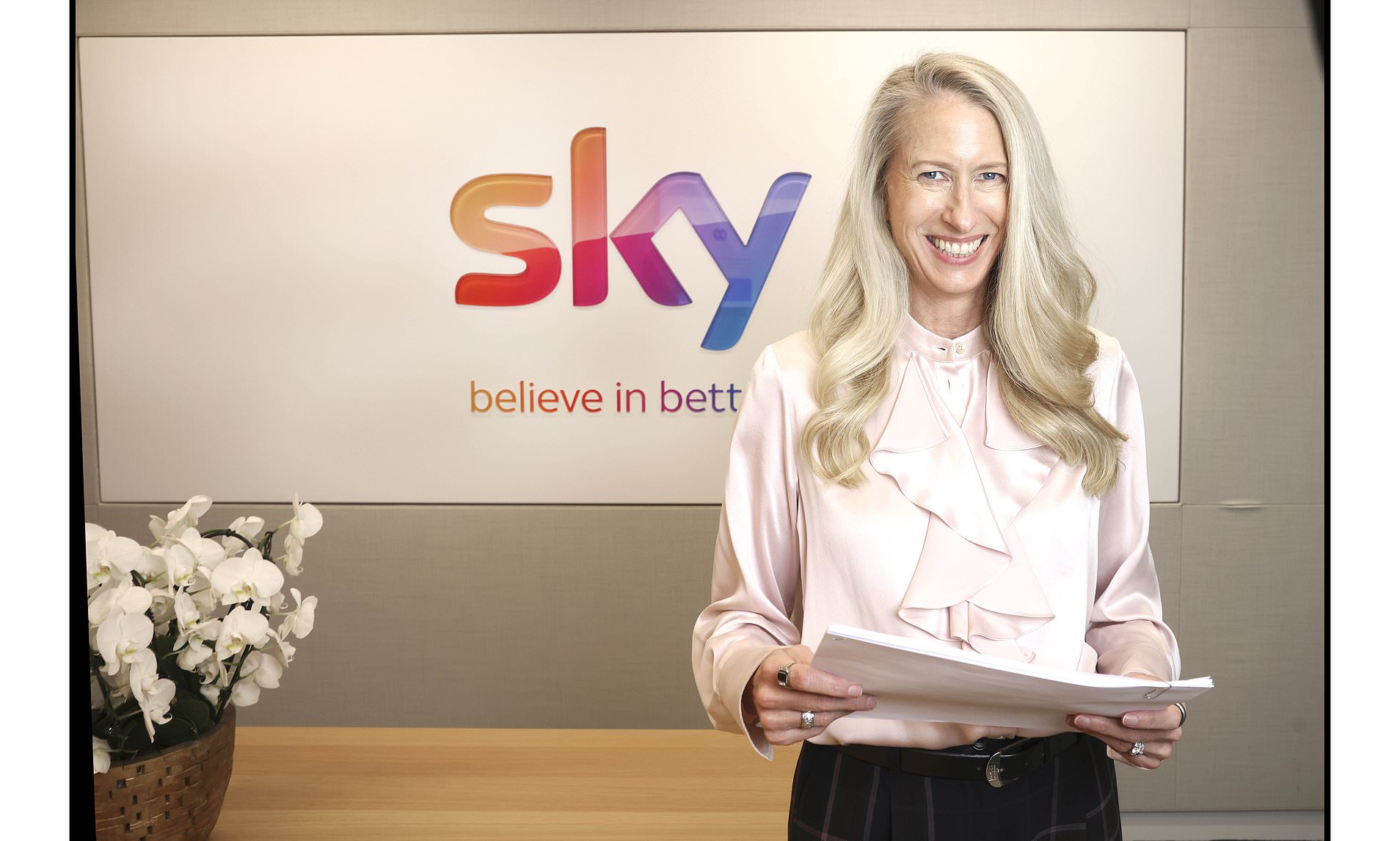 As Sky boss DANA STRONG eyes ITV, she reveals the secret of her success