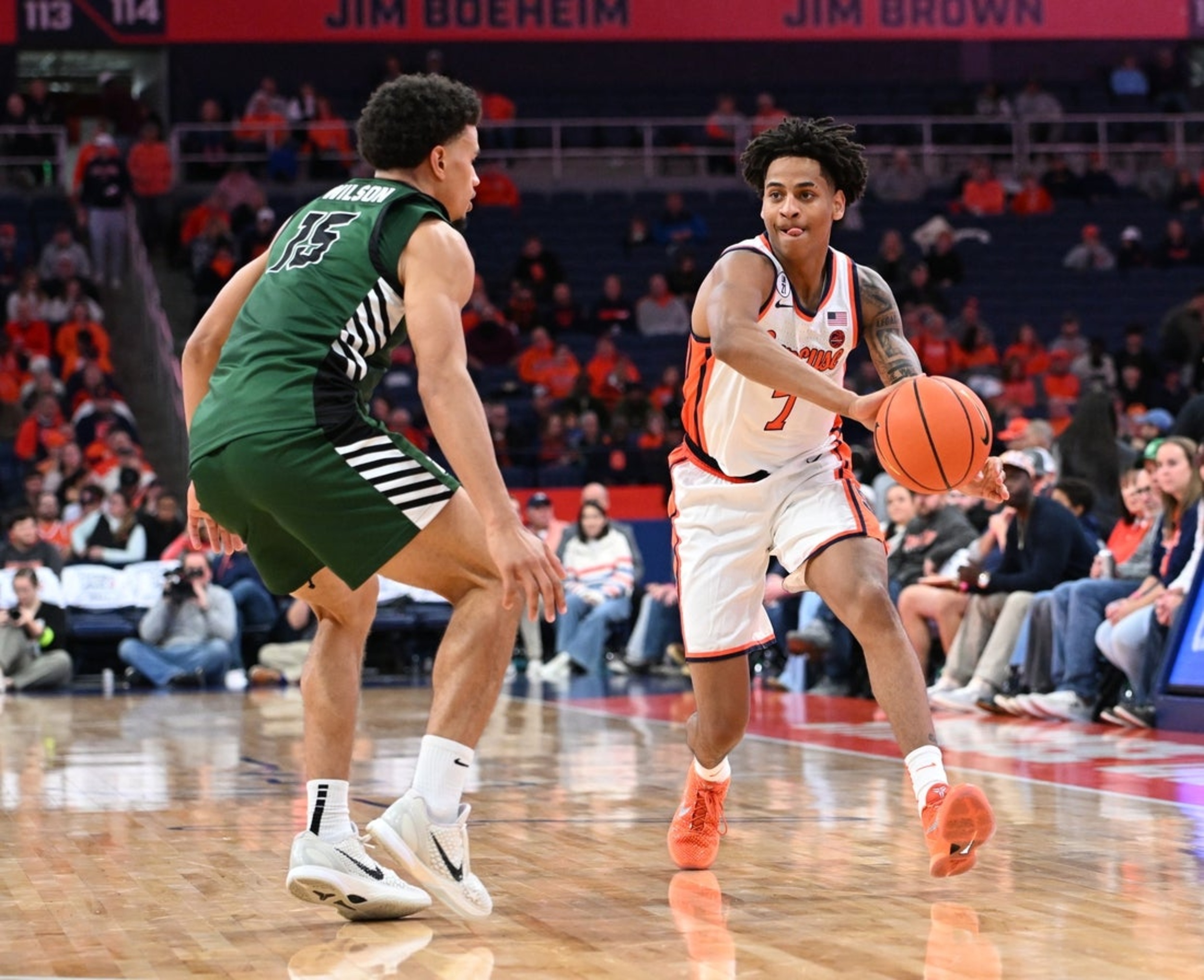 Syracuse G Kiyan Anthony, son of Carmelo, gets first start
