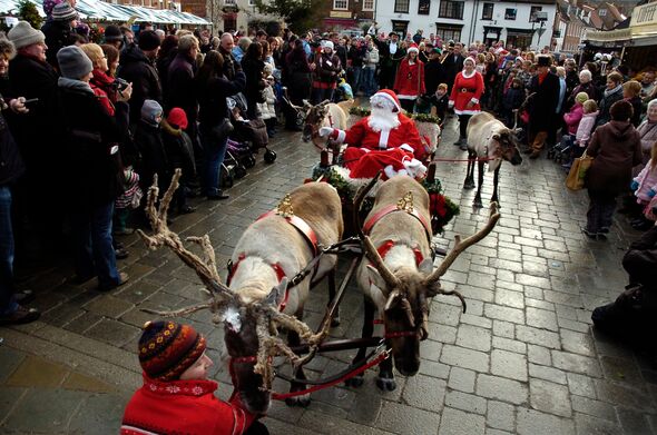 The incredible one-day Christmas market with Santa and reindeer in 'UK ...