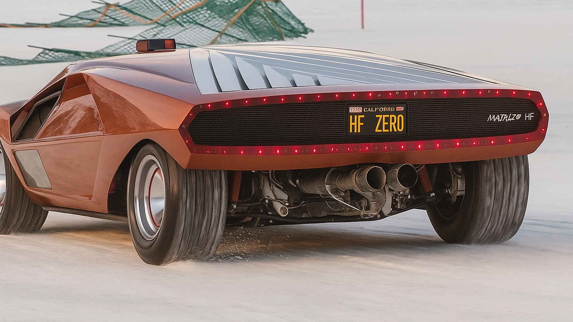 Lancia Stratos HF Zero Spaceship At The ICE