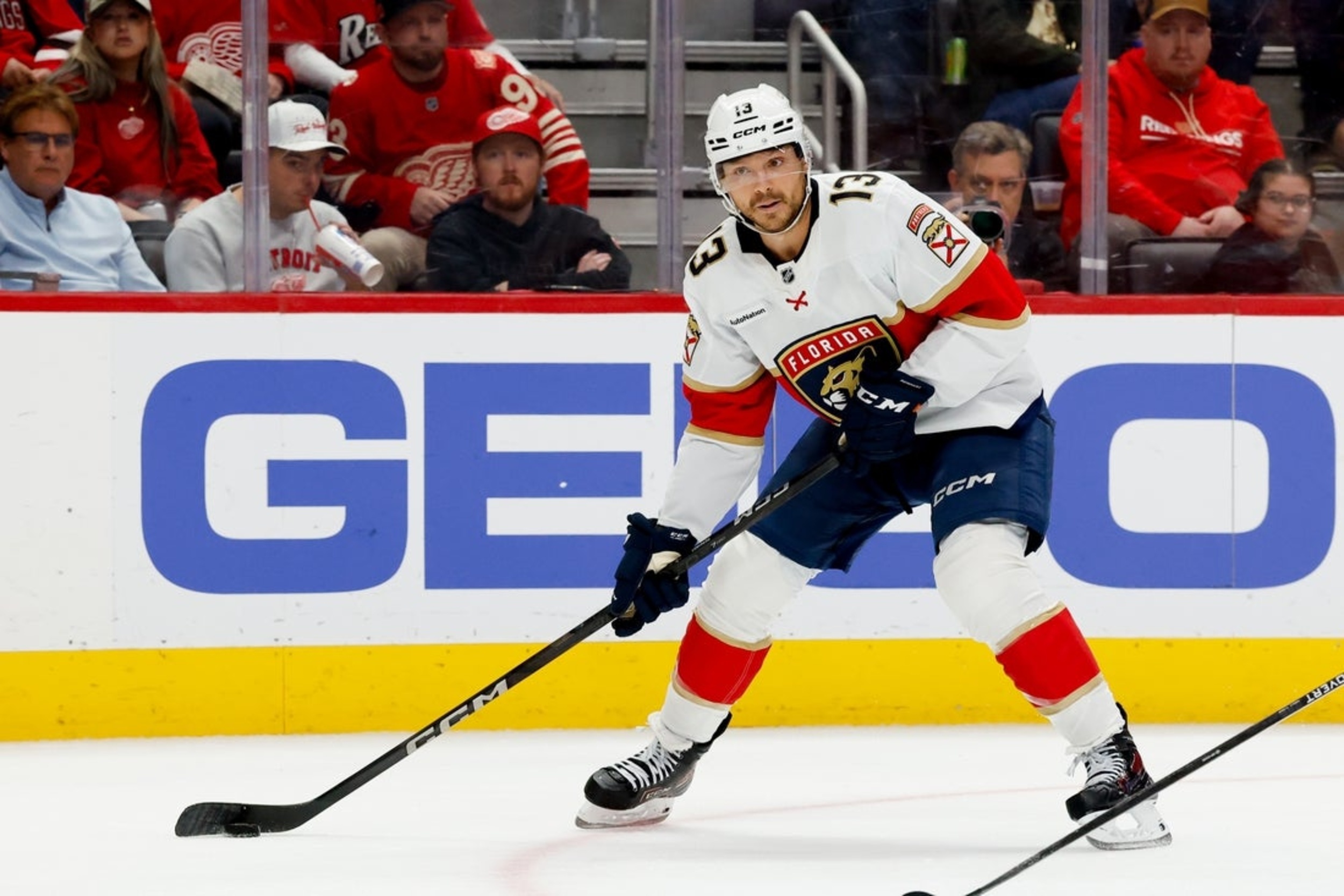Panthers' Sam Reinhart eager to continue scoring binge vs. Sharks