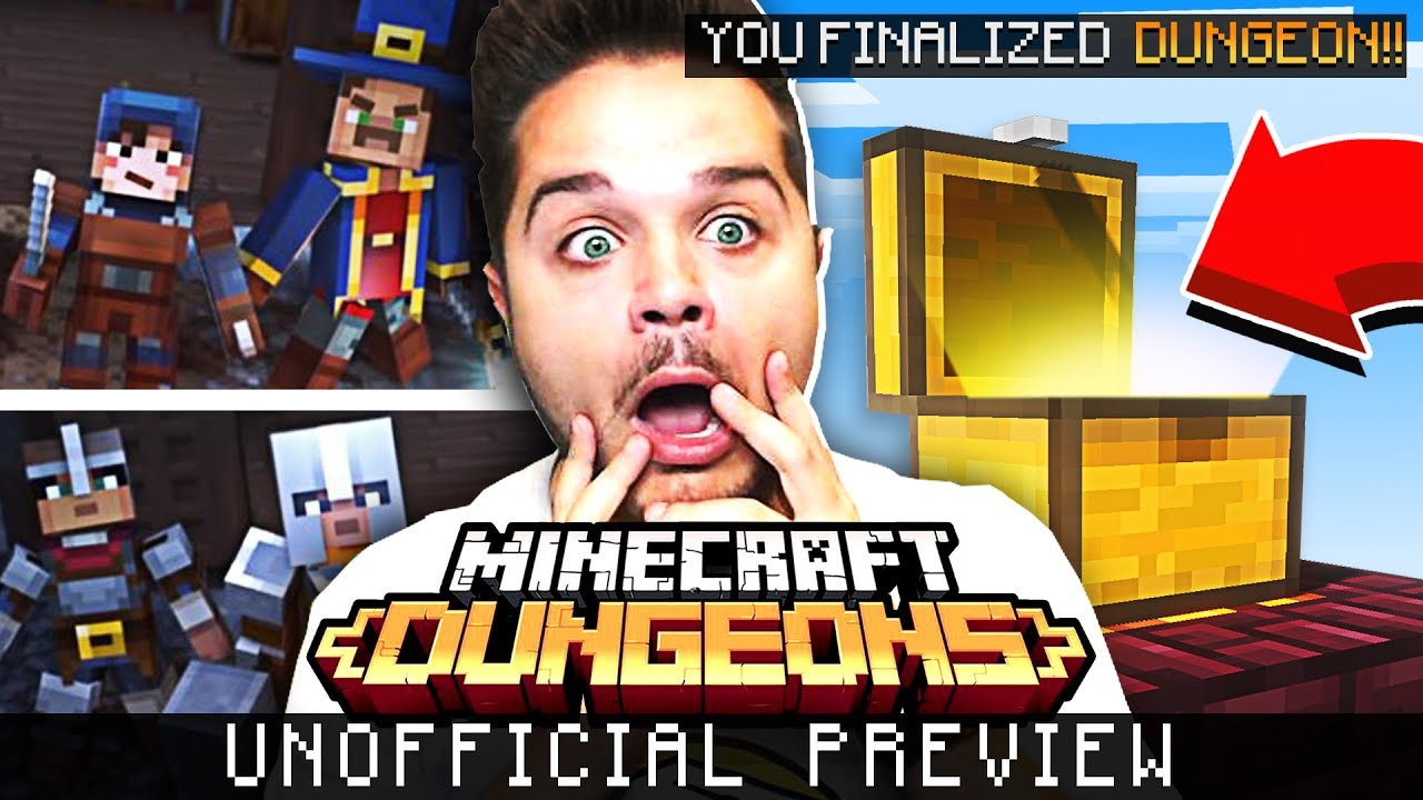 Sneak preview of the new Minecraft Dungeons update